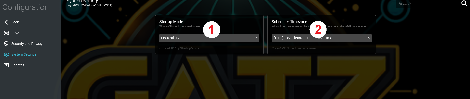 DayZ Website Management